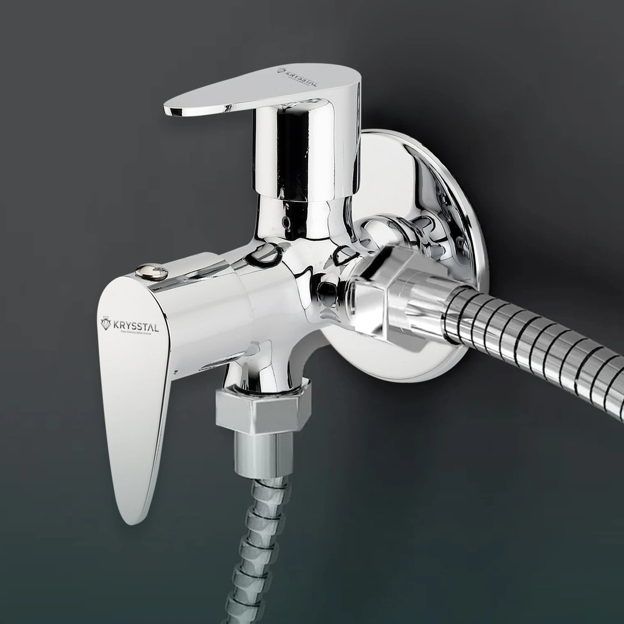 Two Way Angle Valves with Wall Flange – Krysstal