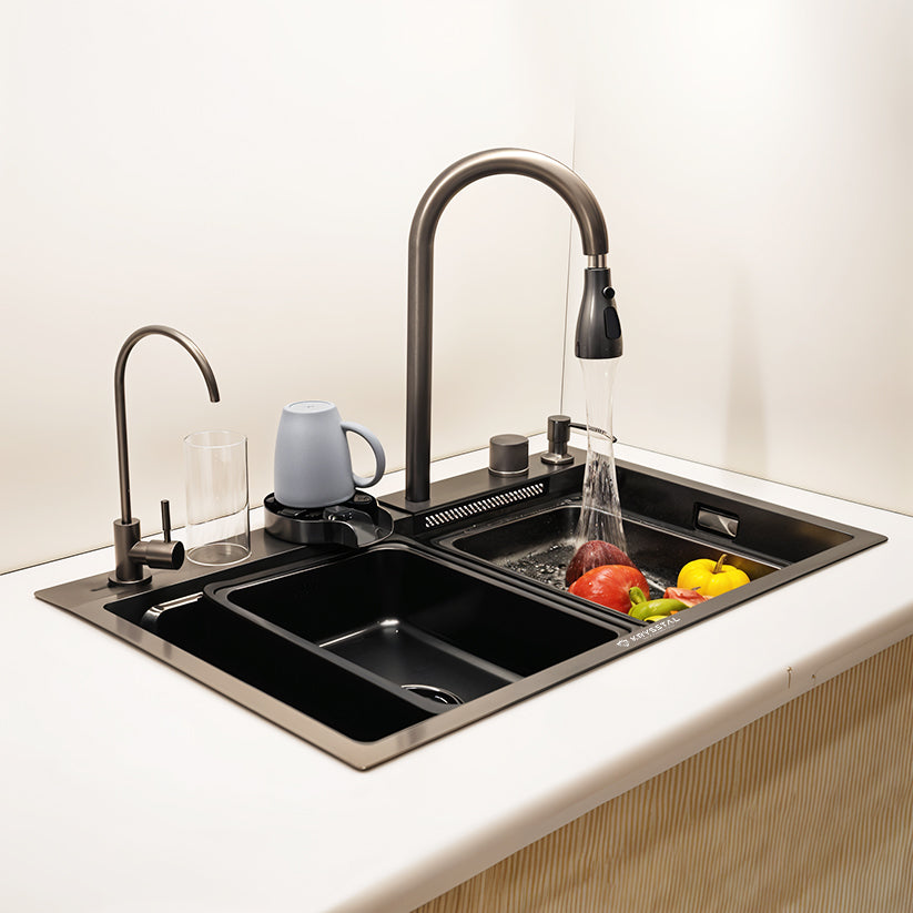 Smart Kitchen Sinks in India – Premium Stainless Steel Sinks by Krysstal
